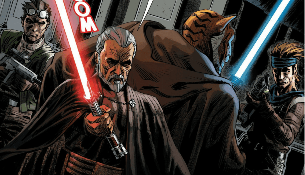 Age of Republic: Count Dooku comic shows Dooku confronting his Jedi ...