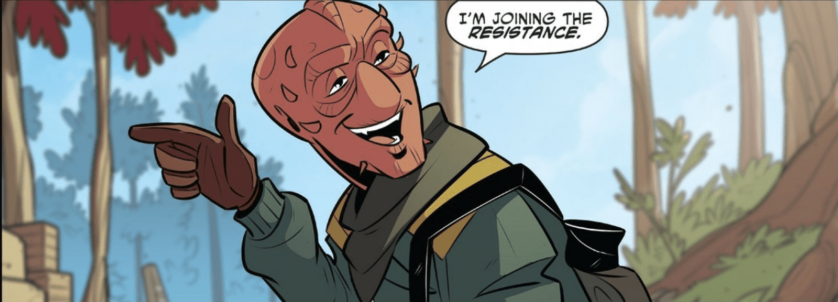 Recent comic shows how Ducain stole the Millennium Falcon from Han Solo ...