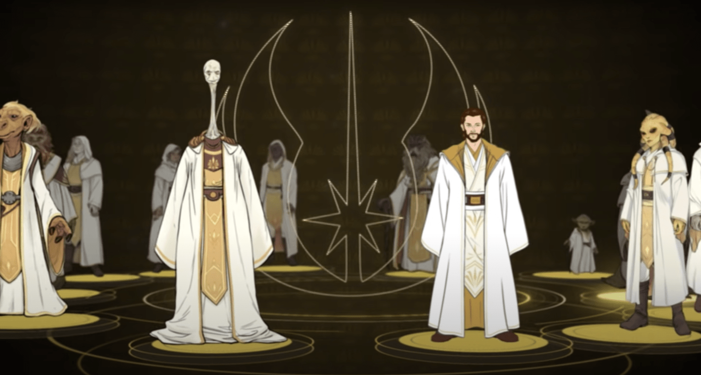 We now know the members of the Jedi High Council during the High ...