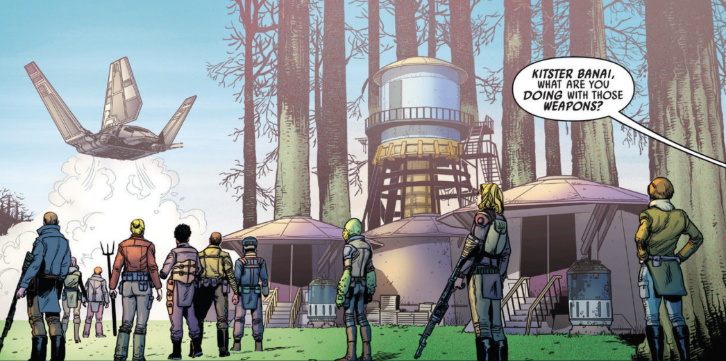 Kitster has made a triumphant return in the latest Darth Vader comic ...