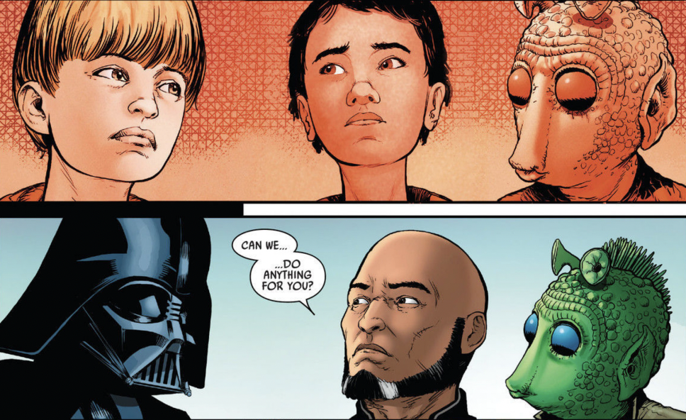Kitster has made a triumphant return in the latest Darth Vader comic ...