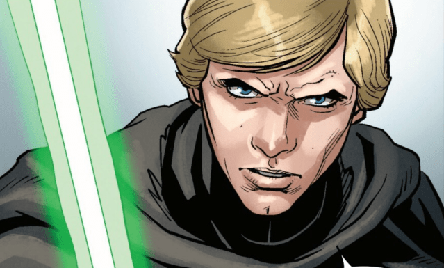 Luke Skywalker Comic Kunst Star Wars: The Legends Of Luke